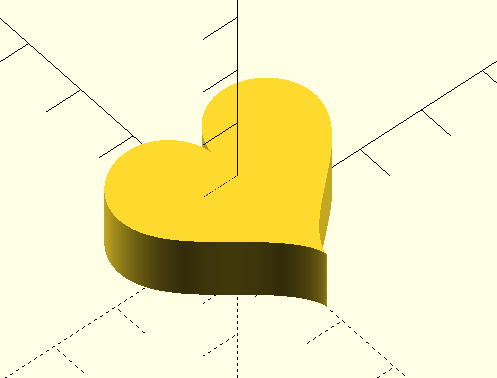 openscad 利用2D创建3D_openscad复杂样例-CSDN博客