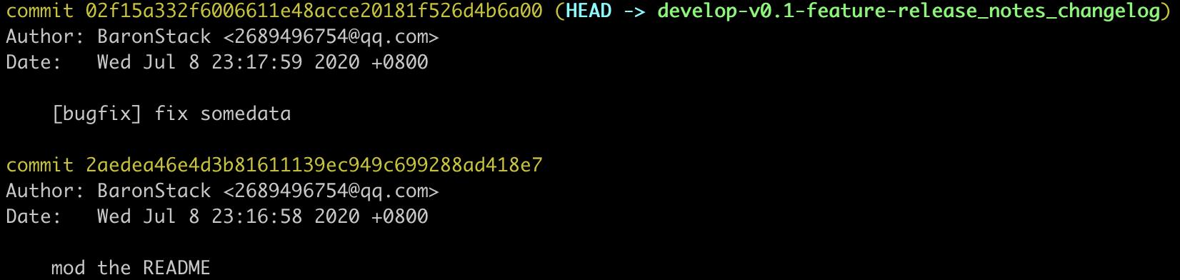 git 的release-notes以及对应的changelog管理_gitlab release notes-CSDN博客