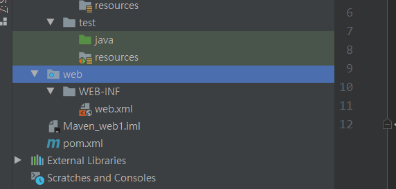 IDEA中Maven创建webapp项目时不能自动生成src、webapp目录解决【手动添加】_iar编译时无法生成serc文件-CSDN博客