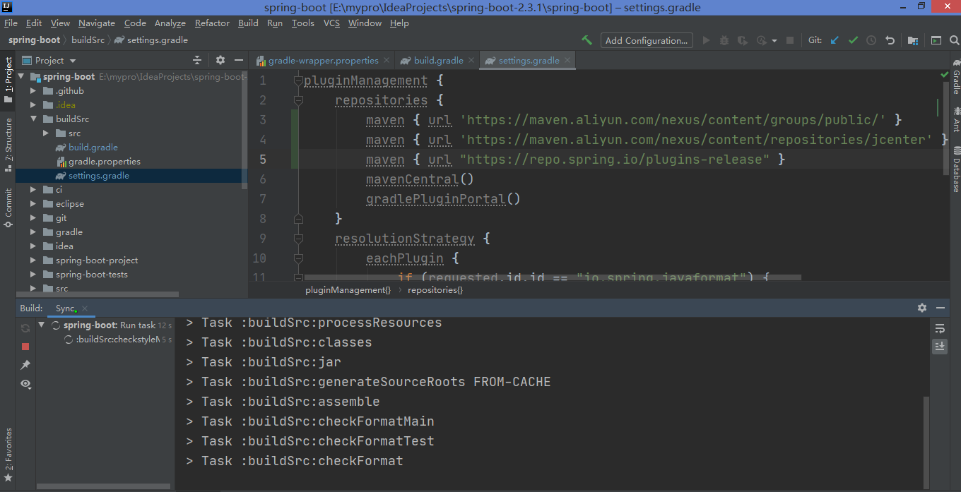 springboot-2.3.x最新版源码阅读环境搭建-基于gradle构建（全网首发）_github上使用jdk8+springboot的gradle项目-CSDN博客