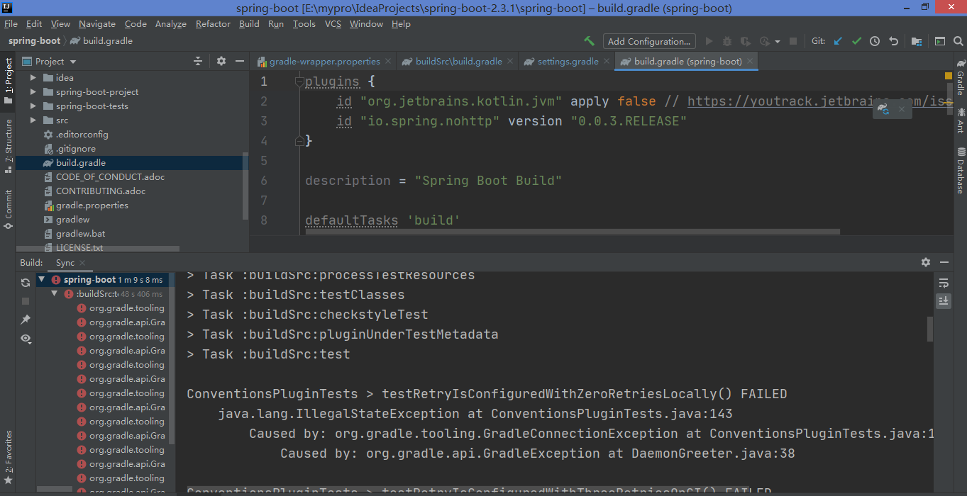 springboot-2.3.x最新版源码阅读环境搭建-基于gradle构建（全网首发）_github上使用jdk8+springboot的gradle项目-CSDN博客