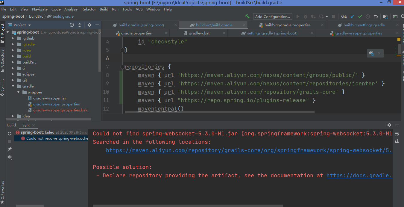 springboot-2.3.x最新版源码阅读环境搭建-基于gradle构建（全网首发）_github上使用jdk8+springboot的gradle项目-CSDN博客