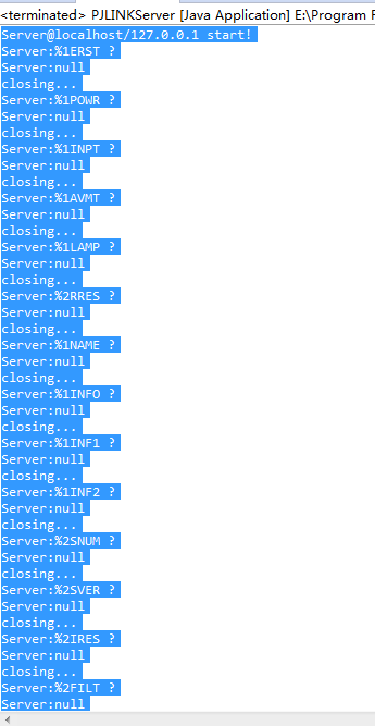 java PJLink 工具类_pjlink协议 控制命令-CSDN博客
