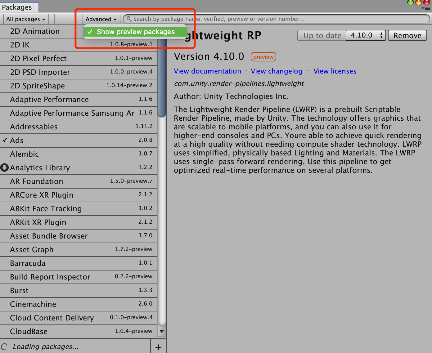 Unityshader Graph的下载和打开shader Graph下载 Csdn博客 