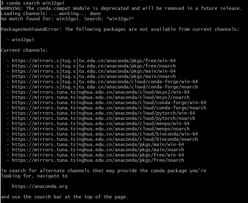win10下‘win32gui’在anaconda下的解决办法_conda下载win32gui-CSDN博客