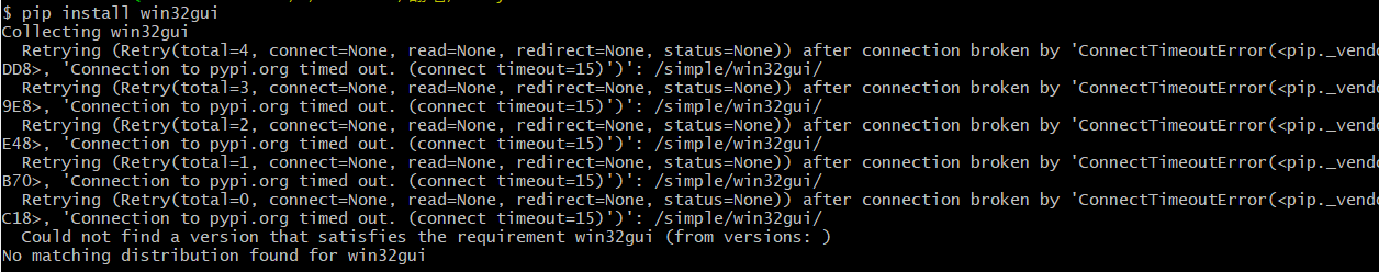 win10下‘win32gui’在anaconda下的解决办法_conda下载win32gui-CSDN博客