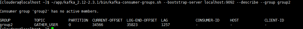 Kafka查看消费组偏移量查看kafka消费者偏移量 Csdn博客
