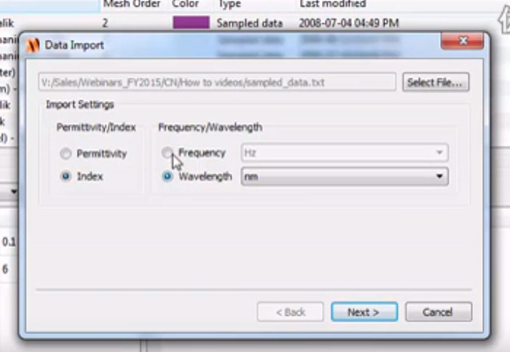 FTDT solutions ：如何输入材料的实验数据_fdtd导入材料-CSDN博客