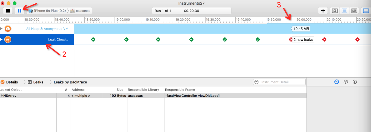 iOS Instruments使用-CSDN博客