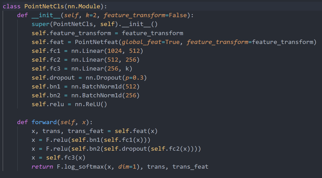 PointNet代码分析_pointnet loss accuracy-CSDN博客