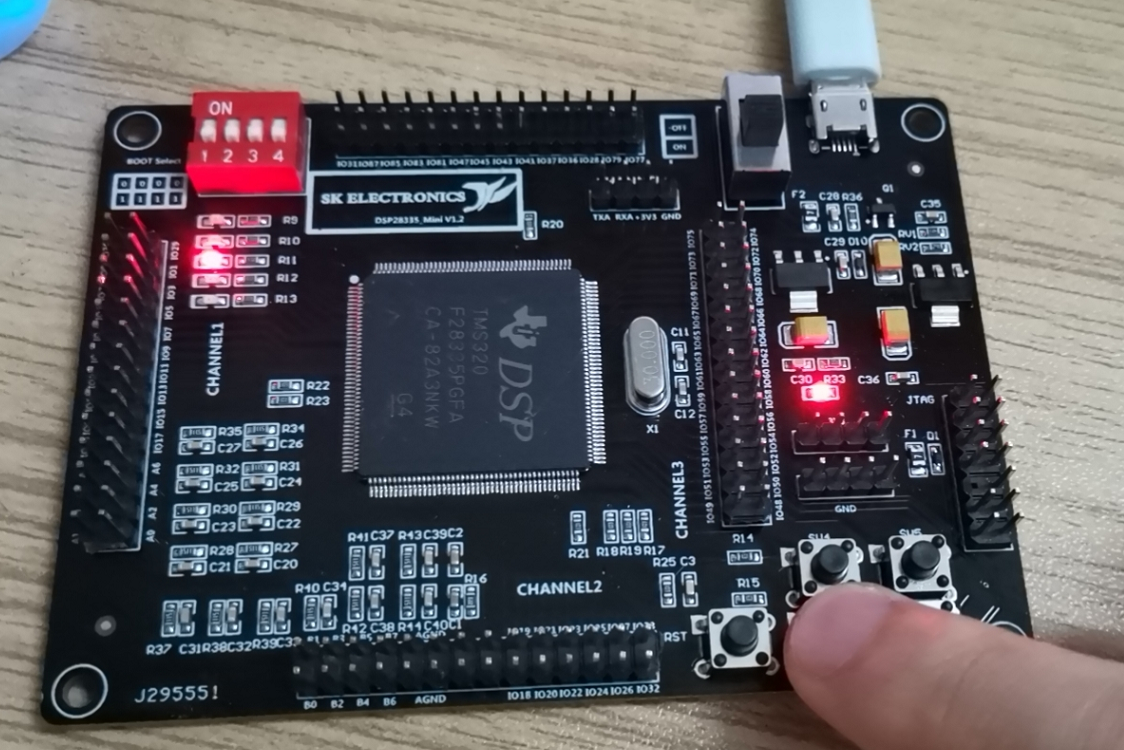 （二）DSP28335基础教程——GPIO输入（矩阵按键扫描）_dsp-矩阵键盘-CSDN博客