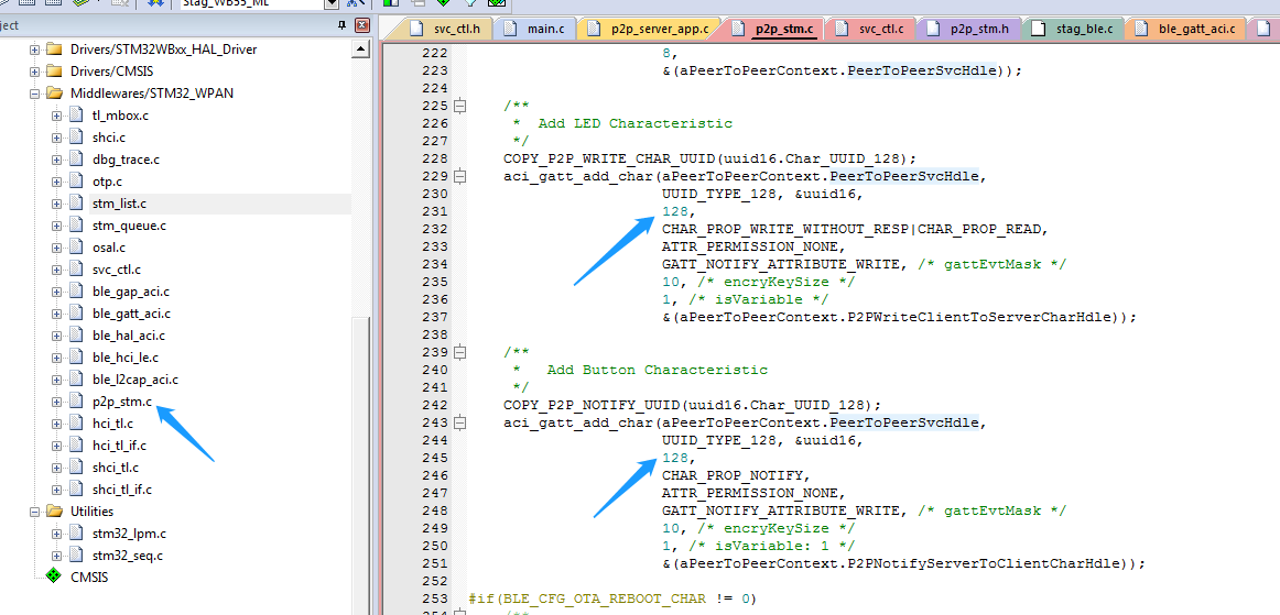 STM32WB55 蓝牙不定长数据读写_stm32wb55的freertos、ble不兼容-CSDN博客