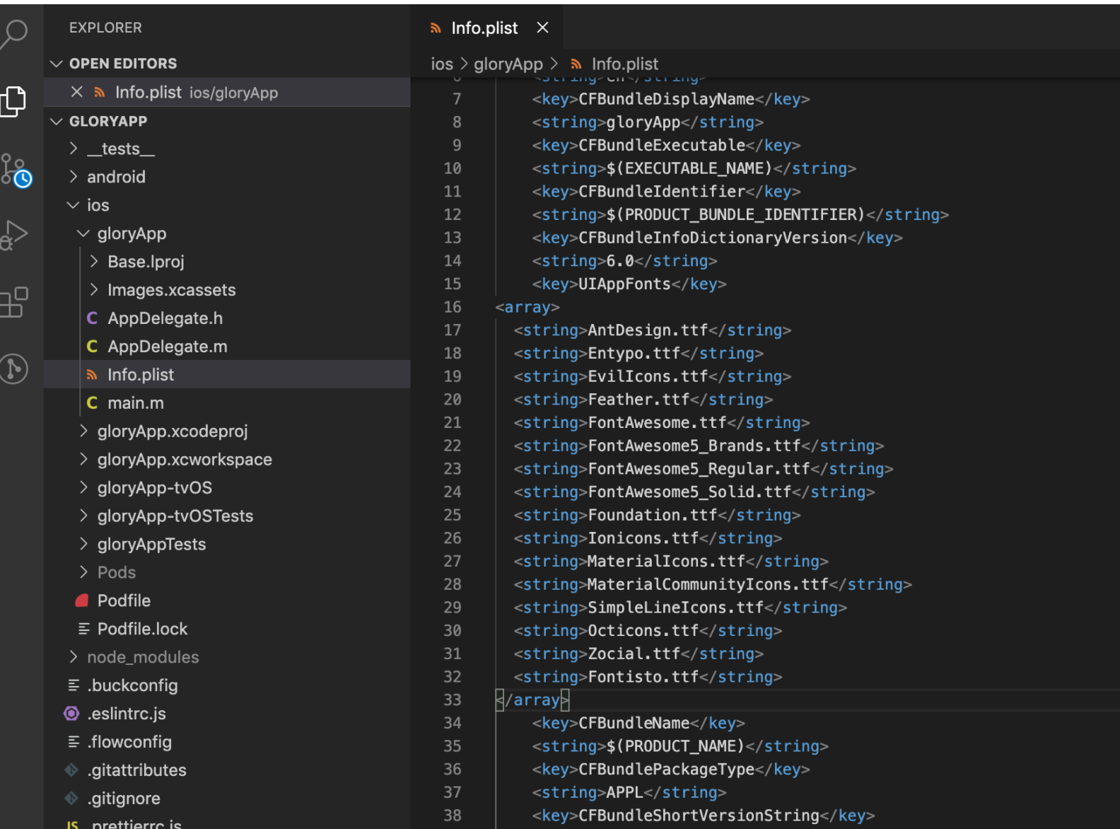 react native安装配置图标库react-native-vector-icons以及安装配置react-navigation_wner ...