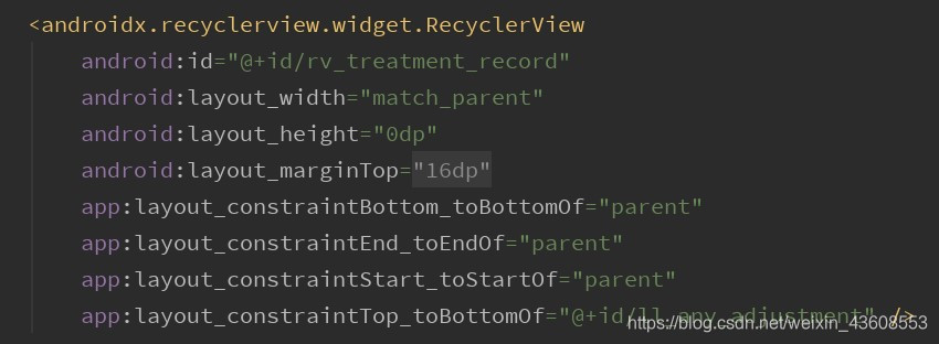Constraintlayout中使用recyclerview导致最后一个item显示不全问题的解决方法constraintlayout嵌入