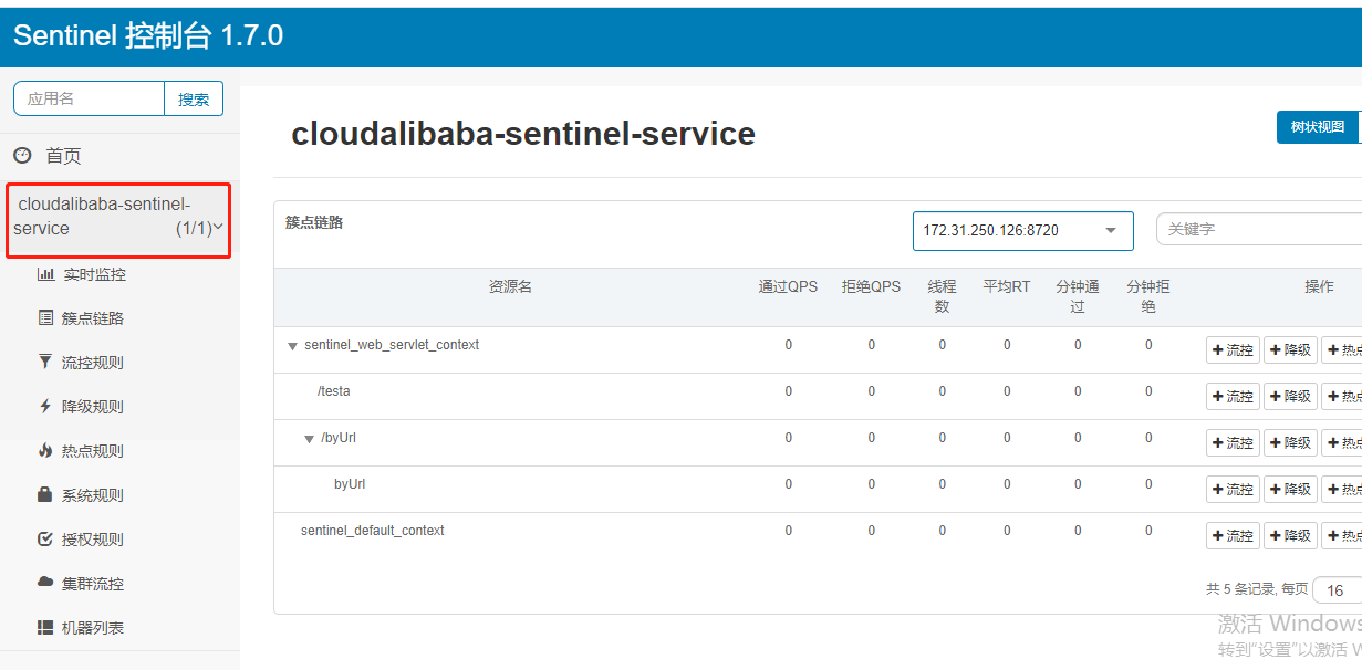SpringCloud之Sentinel高可用流量框架简单搭建_springcloud sentinel nacos 融合 技术架构方案 图-CSDN博客