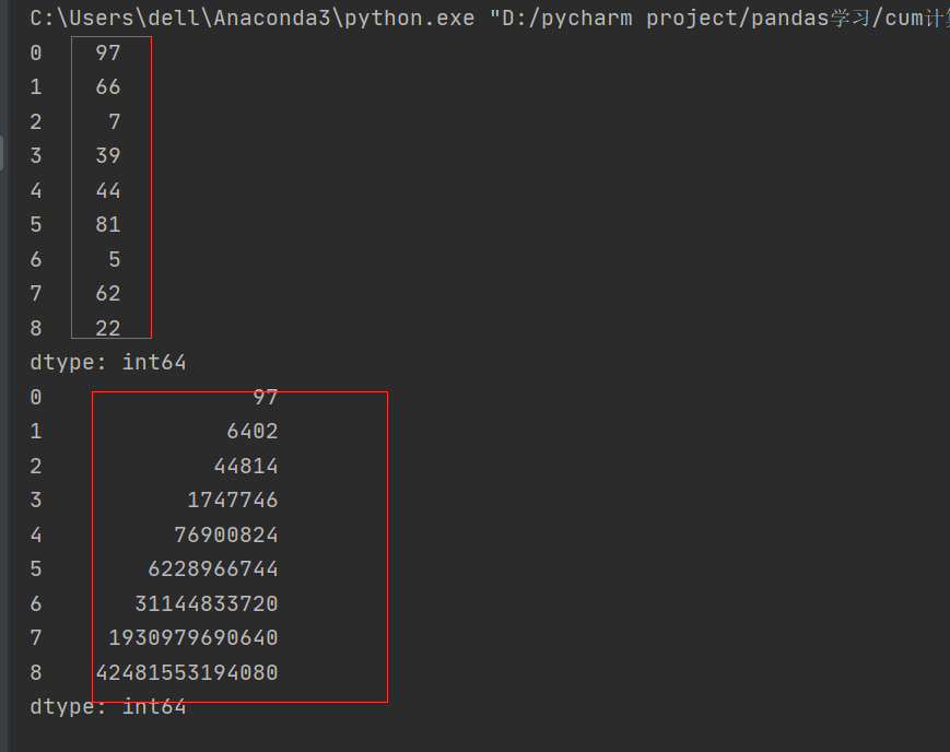 Python数据分析之：pandas拓展数据分析函数（cum Rolling ） 作图功能 Pandas里面rolling和