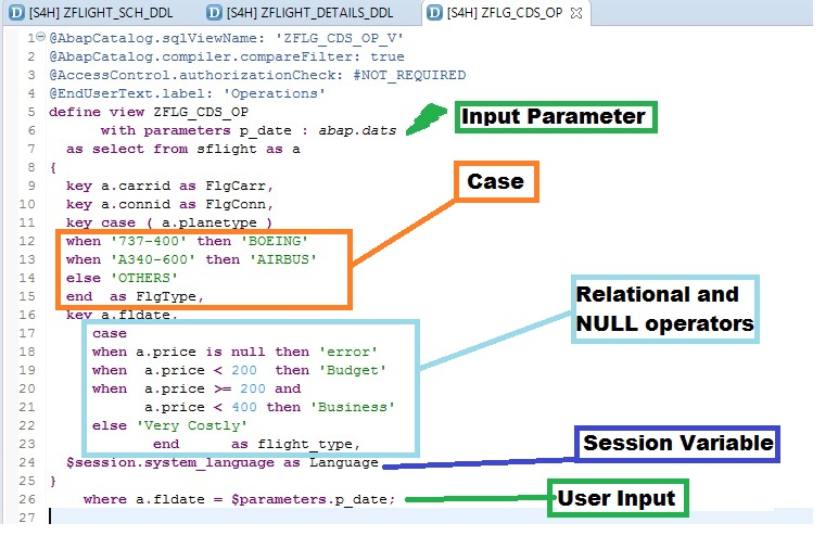CDS View-Part5&Part6&Part7权限管理和基本表达式_cds view preserving type-CSDN博客