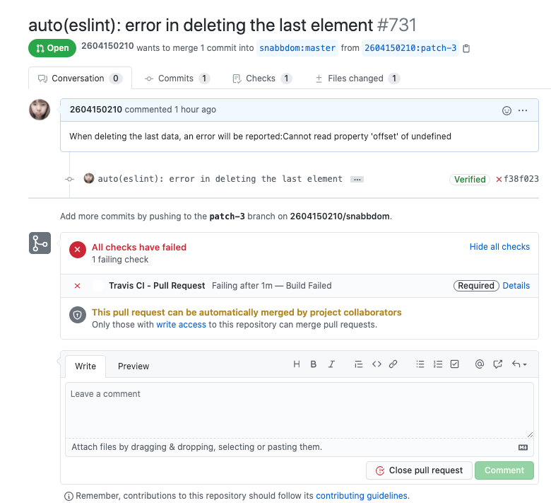 记录如何向GitHub开源仓库提交代码，查找并解决 All checks have failed 心塞塞_githuball_爱玲姐姐的博客-CSDN博客
