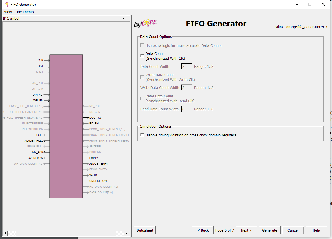 学习调用ISE的FIFO IP核（包含ISE IP核文件的 do文件仿真）_ise fifo仿真-CSDN博客