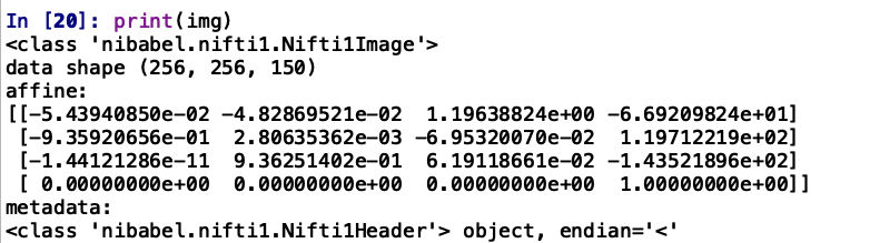 nibabel库一NIfTI文件 nii.gz格式的医学图像处理库-CSDN博客