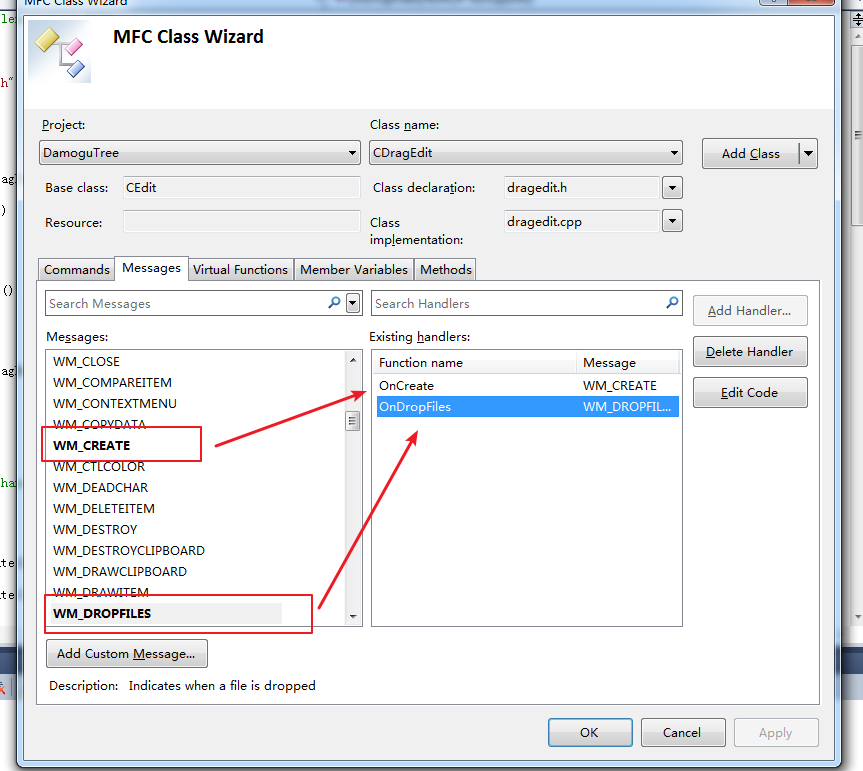 VisualStudio2010 MFCShellListControl和MFCShellTreeContrel基本使用学习心得以及文件拖动在Edit控件显示路径_mfc shelllist ...