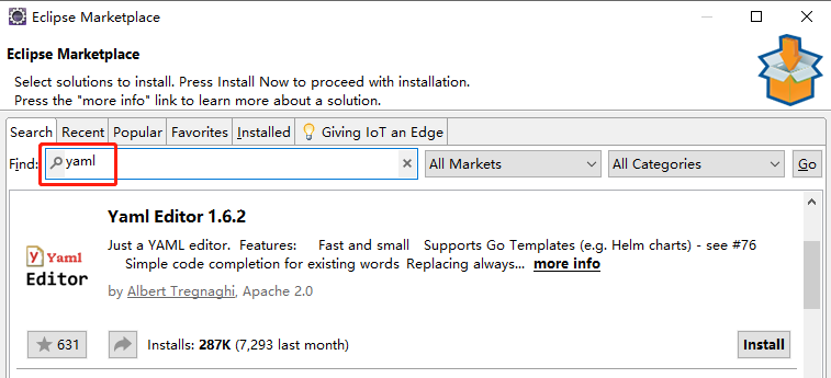 eclipse中YAML文件编辑插件：Yaml Editor插件安装-CSDN博客