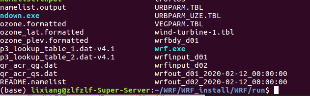 WRF积分d01区域数据快结束时报错Segmentation fault (signal 11)_unknown error. received signal 11: segmentation ...