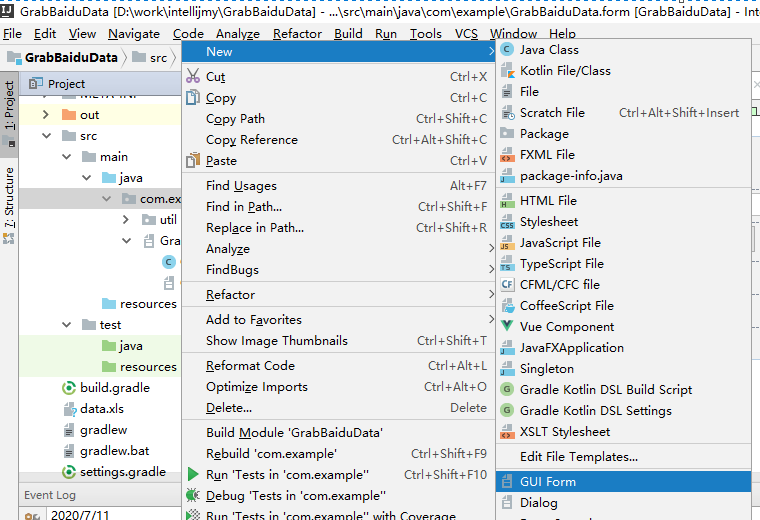 Intellij Idea中手把手教你，快速开发Java GUI桌面应用，功能很强度很方便_intellij idea for linux gui界面开发-CSDN博客
