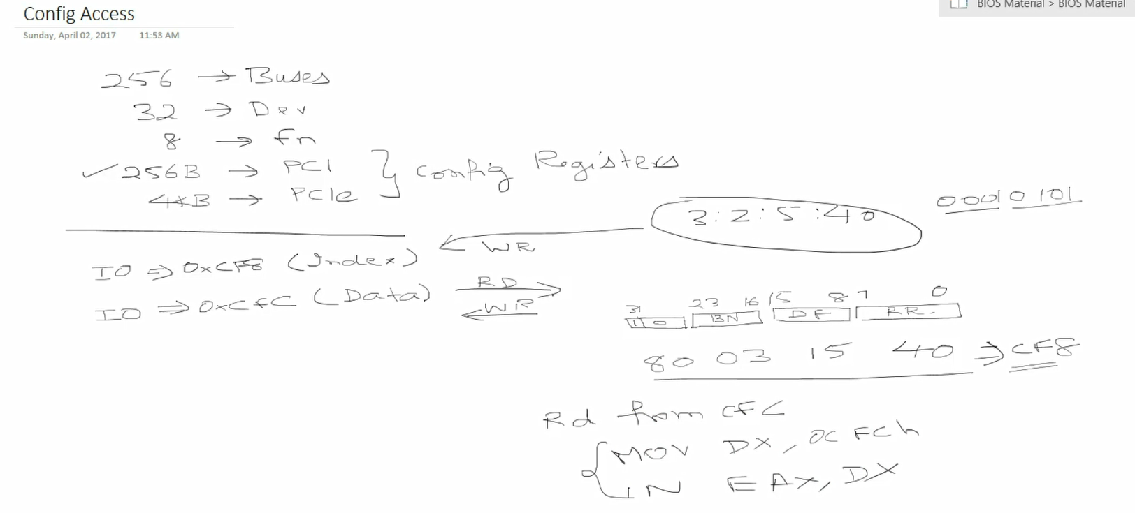BIOS Architecture 学习笔记07 - Accessing PCIe Config Registers_pcie config ...