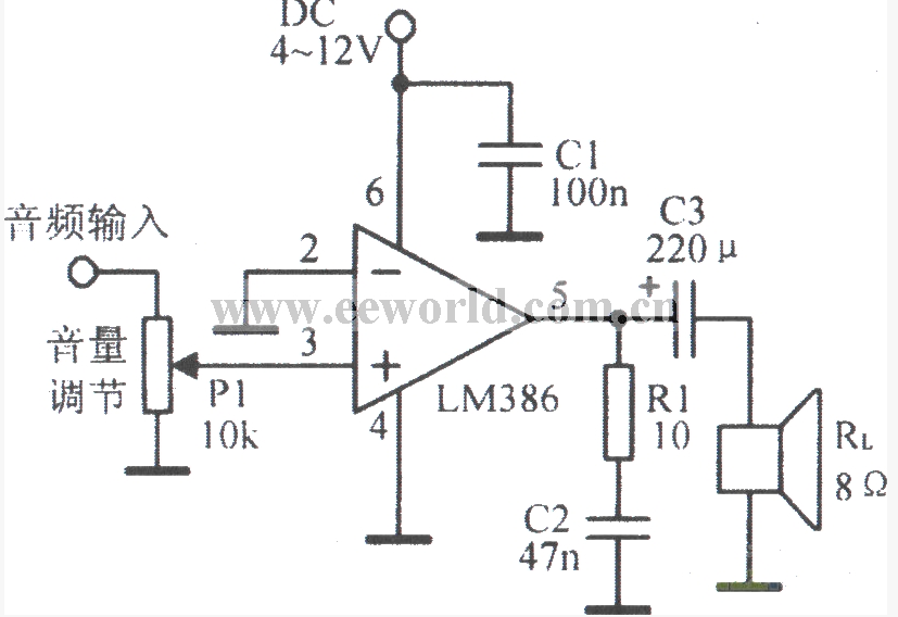 LM386喇叭驱动电路_扬声器驱动电路-CSDN博客