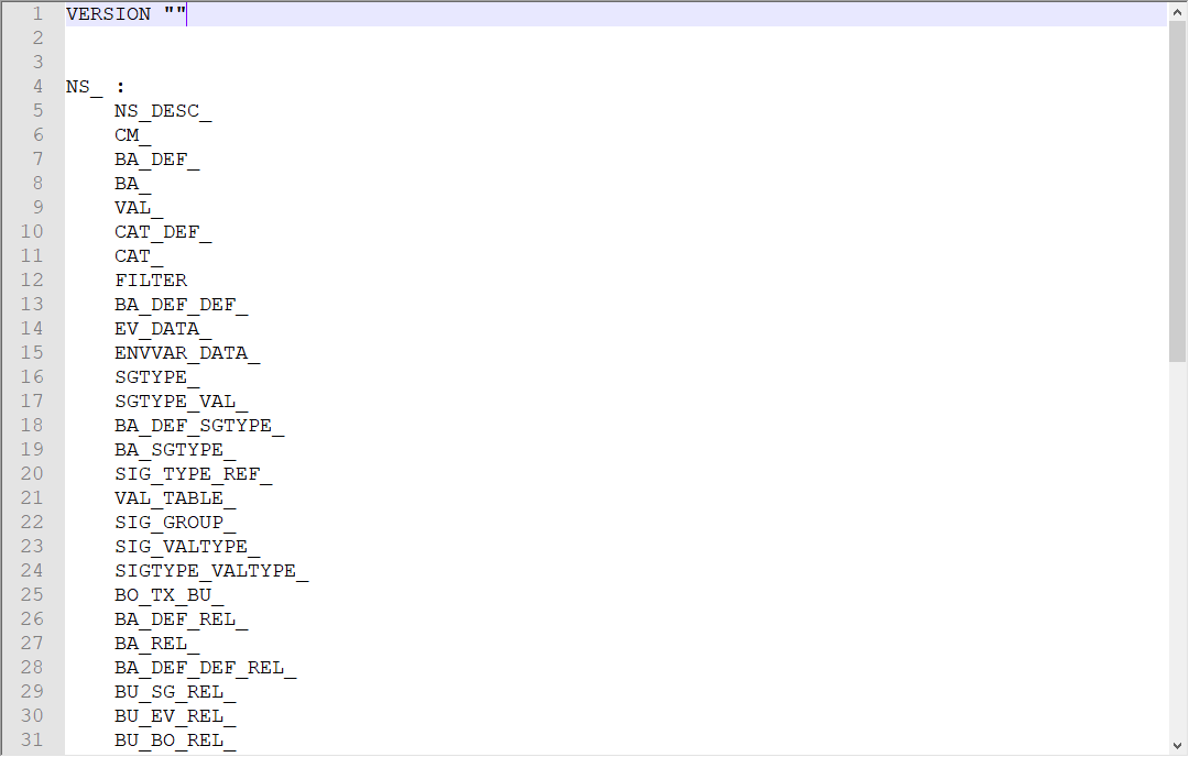 DBC转Excel；DBC转位定义；Excel转DBC；Excel转位定义；MatrixCreat（三）之DBC文件详解_通过工具matrixcreat生成dbc-CSDN博客