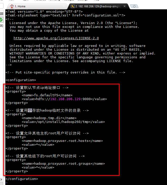 搭建hadoop单机环境（伪分布式）--就是这么简单_hadoop.proxyuser.root.hosts-CSDN博客