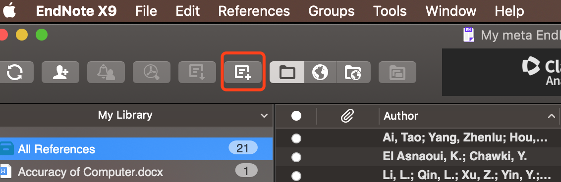 ENDNOTE X9 mac版 插入网页类参考文献_endnotemac网页-CSDN博客