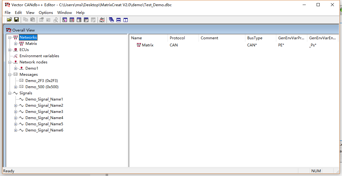 DBC转Excel；DBC转位定义；Excel转DBC；Excel转位定义；MatrixCreat（四）之工具使用-CSDN博客