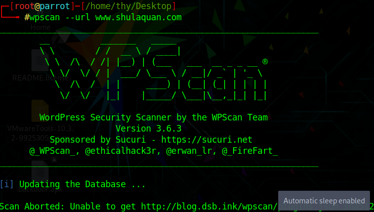 WPScan更新失败 unable to get..._scan aborted: unable to get-CSDN博客