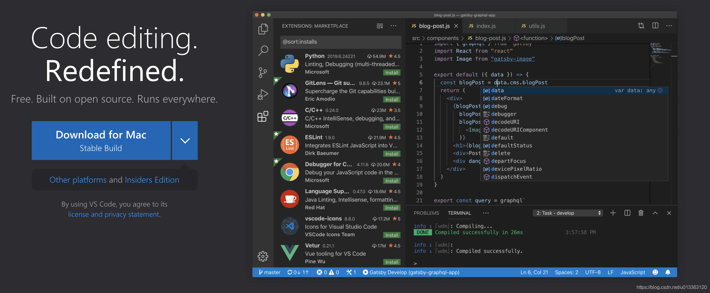 Macosvscodeanacondatensorflow打造python开发环境mac Vscode安装配置python环境 Csdn博客