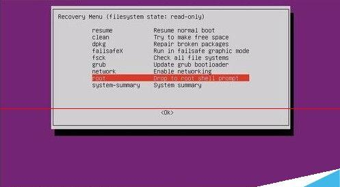 Ubuntu开机时修改密码报错：“authentication token manipulation error“_文轩-CSDN博客