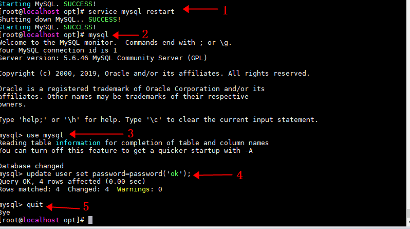 一看就会的Linux环境 安装配置 MySQL 连接MobaXterm（图文）_用mobaxterm传输mysql-CSDN博客