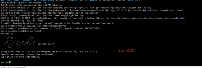 超详细的Spark的安装及调试_验证spark是否安装好未出现π的小数近似值-CSDN博客