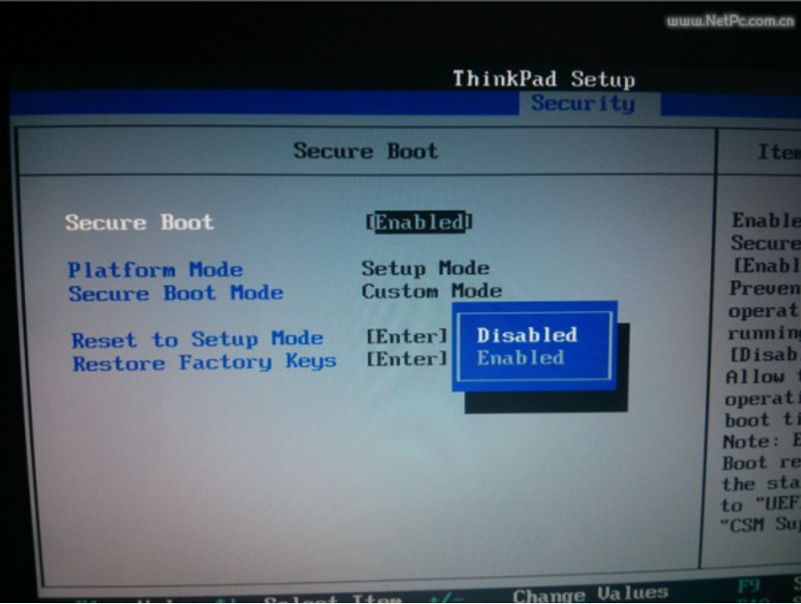 【Windows】Thinkpad无法进入PE问题解决（Secure Boot锁定）_thinkpad 无法加载pe系统-CSDN博客