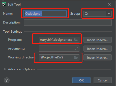 PyCharm+PyQt5+QtDesigner配置_qt design + pyqt5 + pycharm-CSDN博客