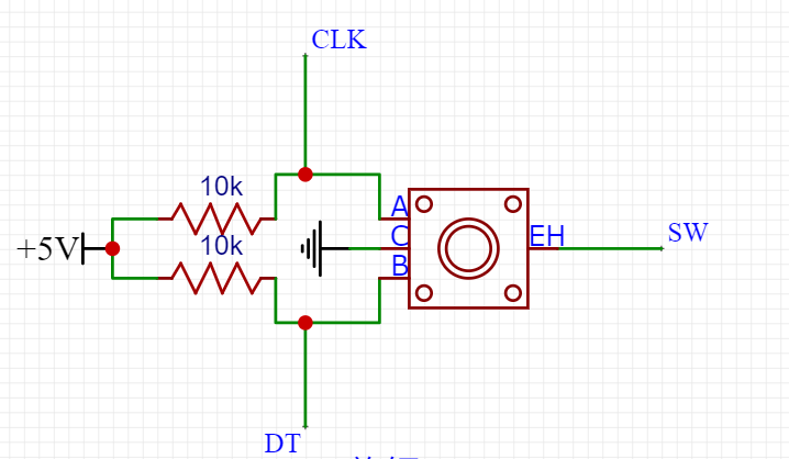 Stm32学习笔记（17）旋转编码器初解 旋转编码器原理图 Csdn博客