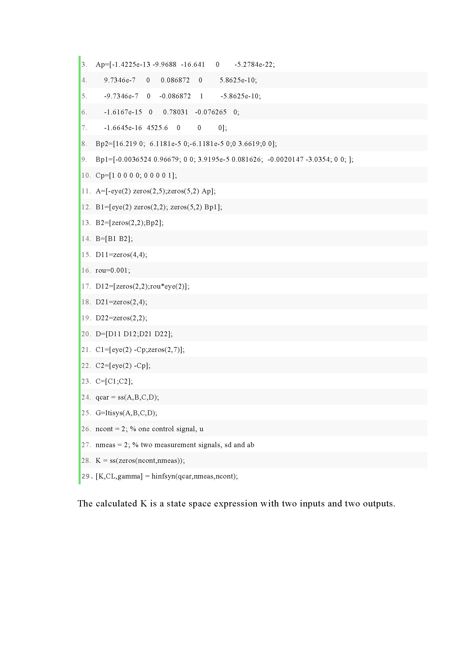 Matlab+simulink H无穷控制器的设计（作业向）_鲁棒控制大作业-CSDN博客
