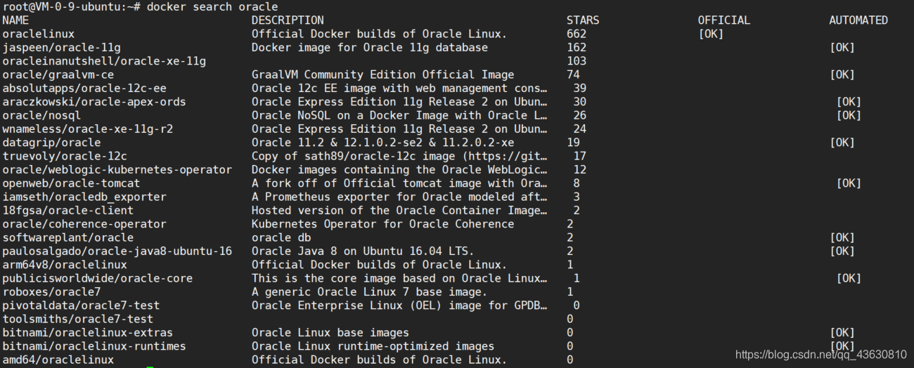 使用docker安装oracle镜像及其简单的使用 Docker Oracle Csdn博客