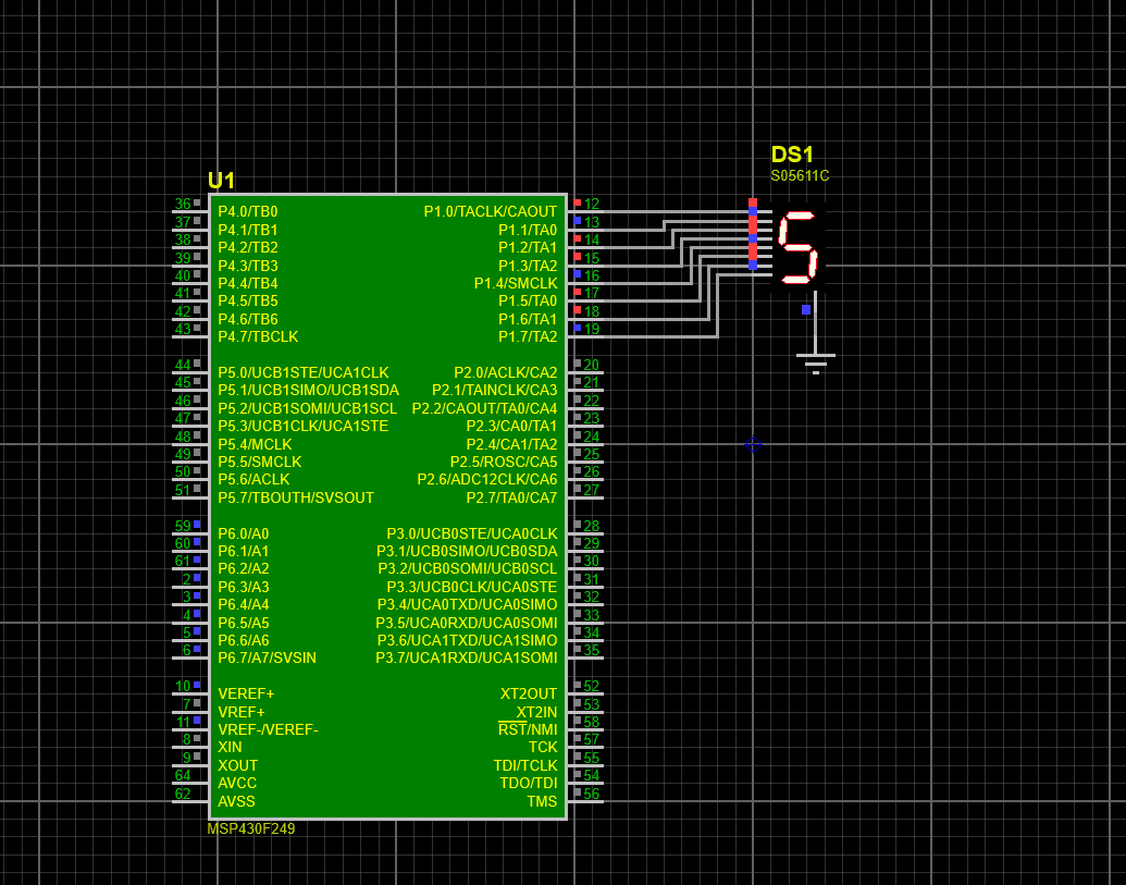 MSP430 F249单片机 Proteus仿真 IAR工程设置 实例和开发环境_msp430 iar-CSDN博客
