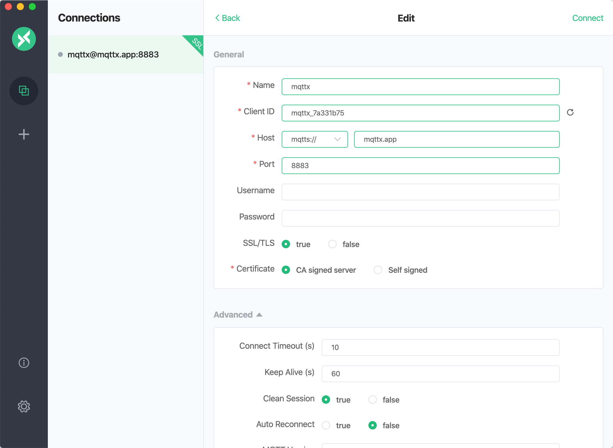 EMQ X MQTT 服务器启用 SSL/TLS 安全连接_ca signed server-CSDN博客