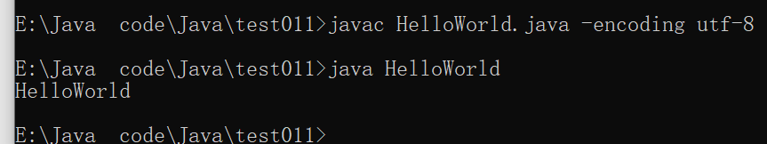Java在命令行窗口用javac编译代码出现乱码解决办法_javac helloword.java后乱码-CSDN博客