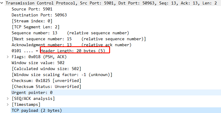 wireshark- 计算数据（tcp payload）长度-CSDN博客